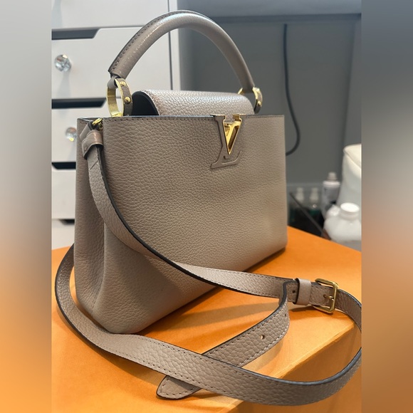 Louis Vuitton | Bags | Louis Vuitton Capucines Mm Taurillon Leather Bag ...